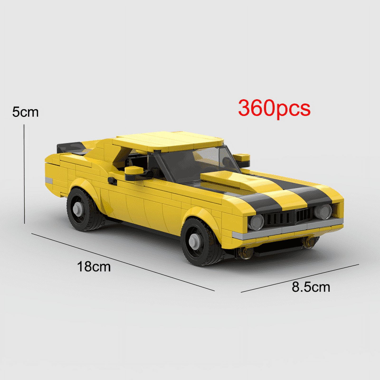 MOC Camaro racing sports car Vehicle Speed Champion Racer Building ...