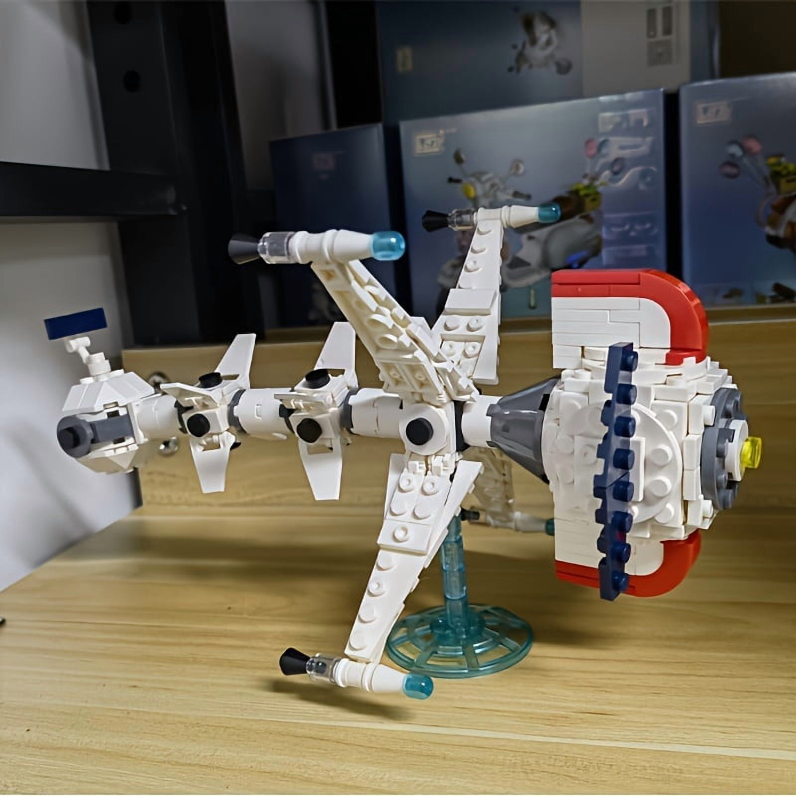 MOC Captained Futured Comet L250 Spaceship Building Blocks High-tech ...