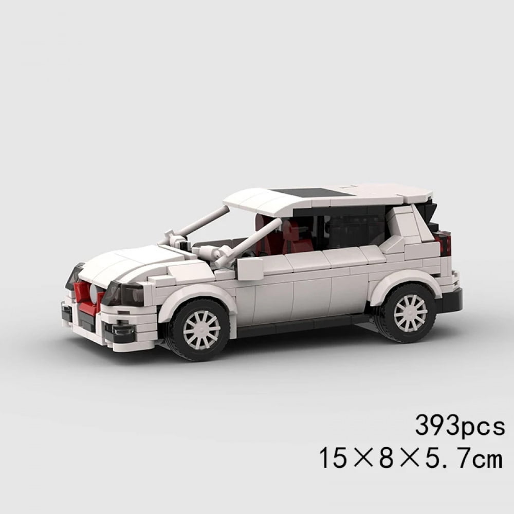 MOC Car E30 M3 Racing Vehicle Model Building Block Speed Champions ...