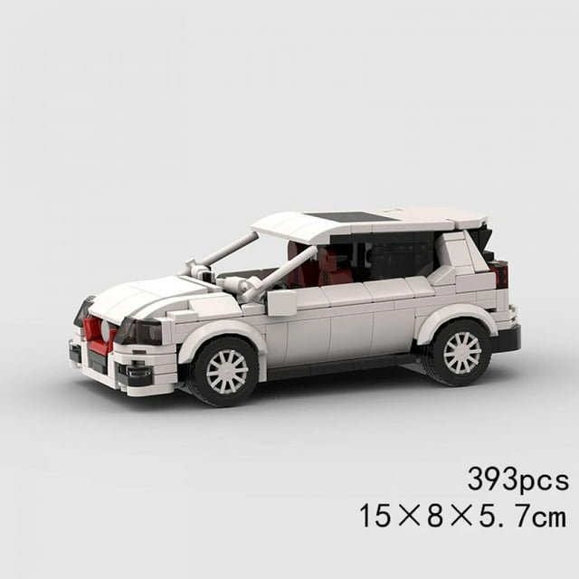 MOC Car E30 M3 Racing Vehicle Model Building Block Speed Champions ...