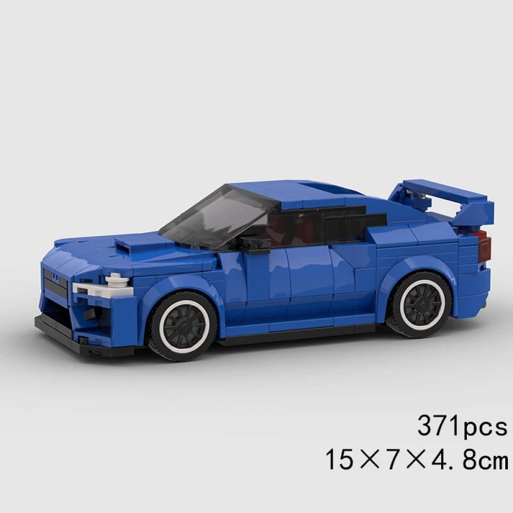 MOC Car F40 F50 RX7 AE86 Chiron R8 Creative Racing Vehicle Model ...