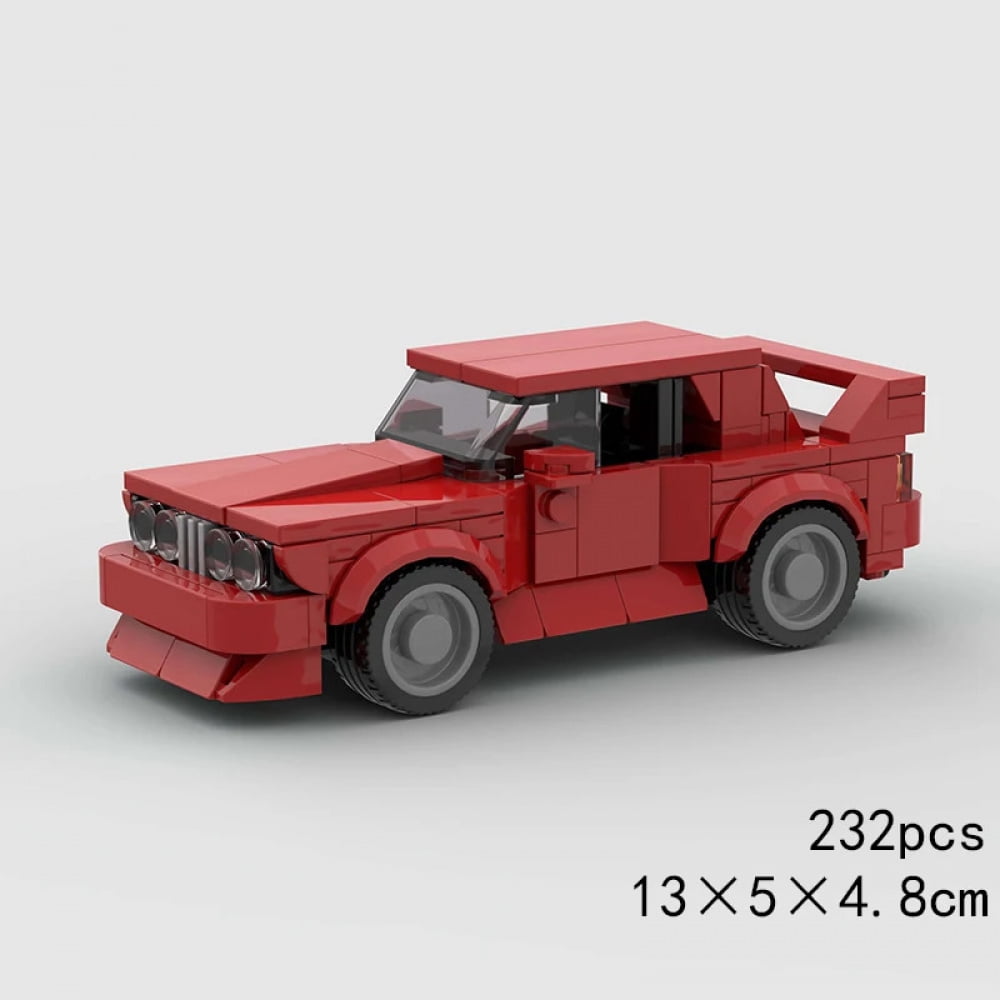 MOC Car F40 F50 RX7 AE86 Chiron R8 Creative Racing Vehicle Model ...