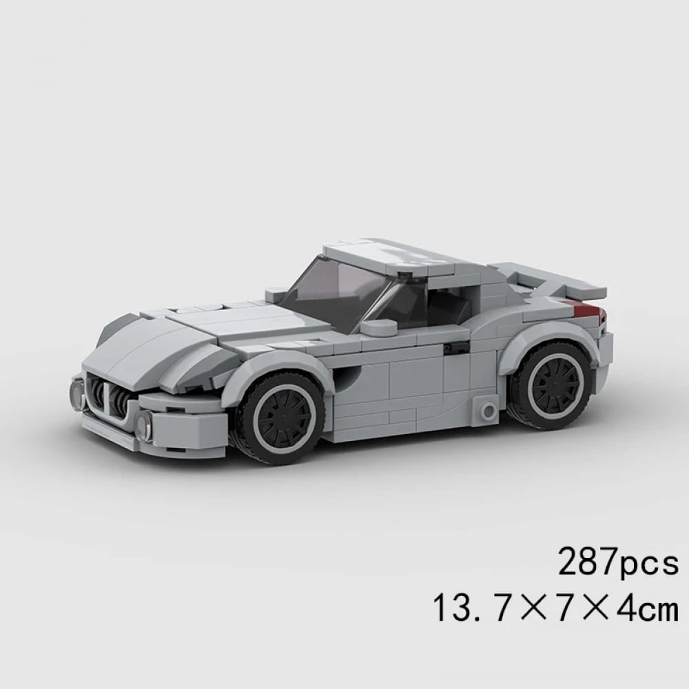 MOC Car M3 M4 GTR RX-7 S13 Classical Speed Champions Super Race F1 ...