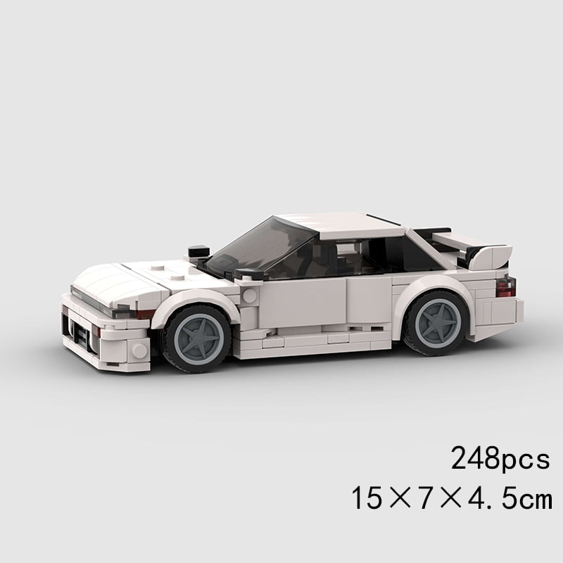 MOC Car M3 M4 GTR RX-7 S13 Classical Speed Champions Super Race F1 ...