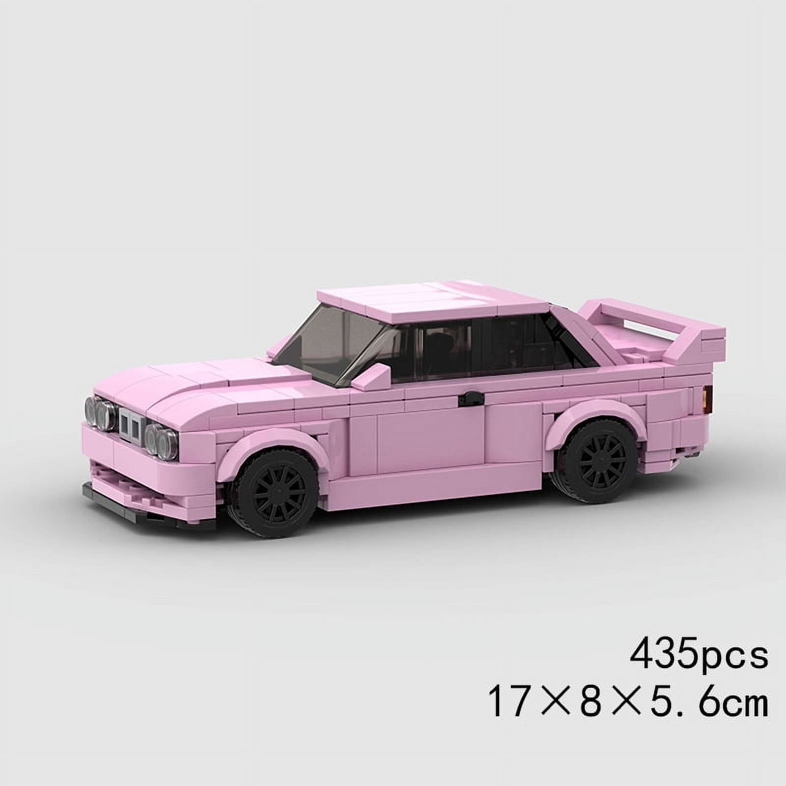 MOC Car Speed Champions Super Racer Police Vehicle Diy Model Building ...