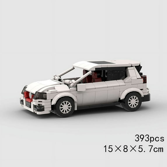 MOC Car Speed R32 M3 R8 City Pickup Police Racing SUV Model Building ...