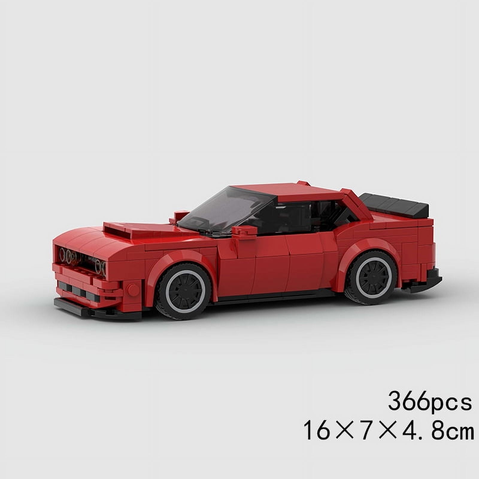 MOC Car Speed R32 M3 R8 City Pickup Police Racing SUV Model Building ...