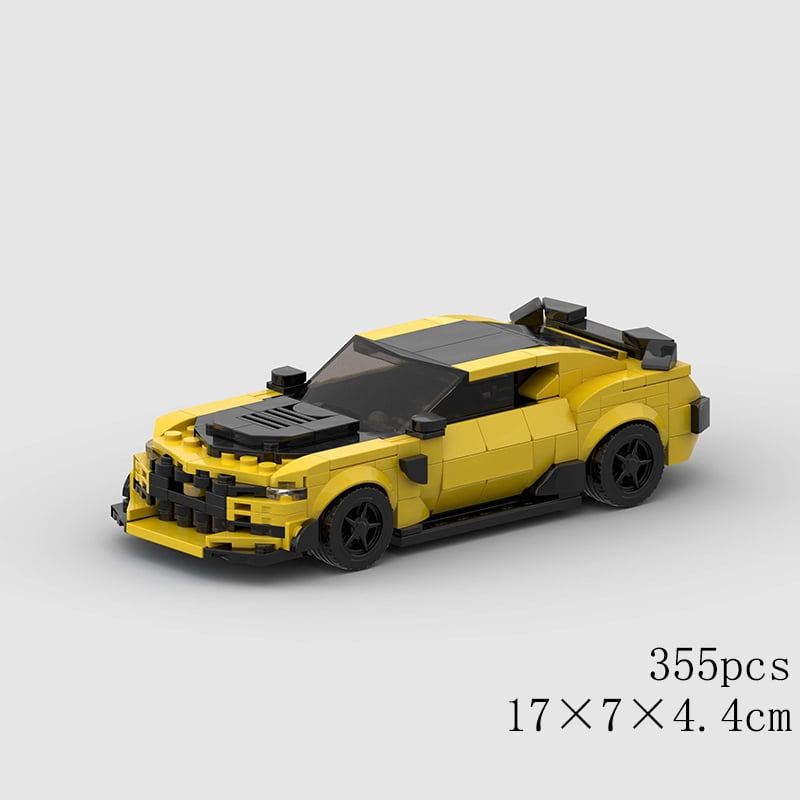 MOC Car Speed RX7 AE86 Chiron R8 Creative Racing Vehicle Model Building ...