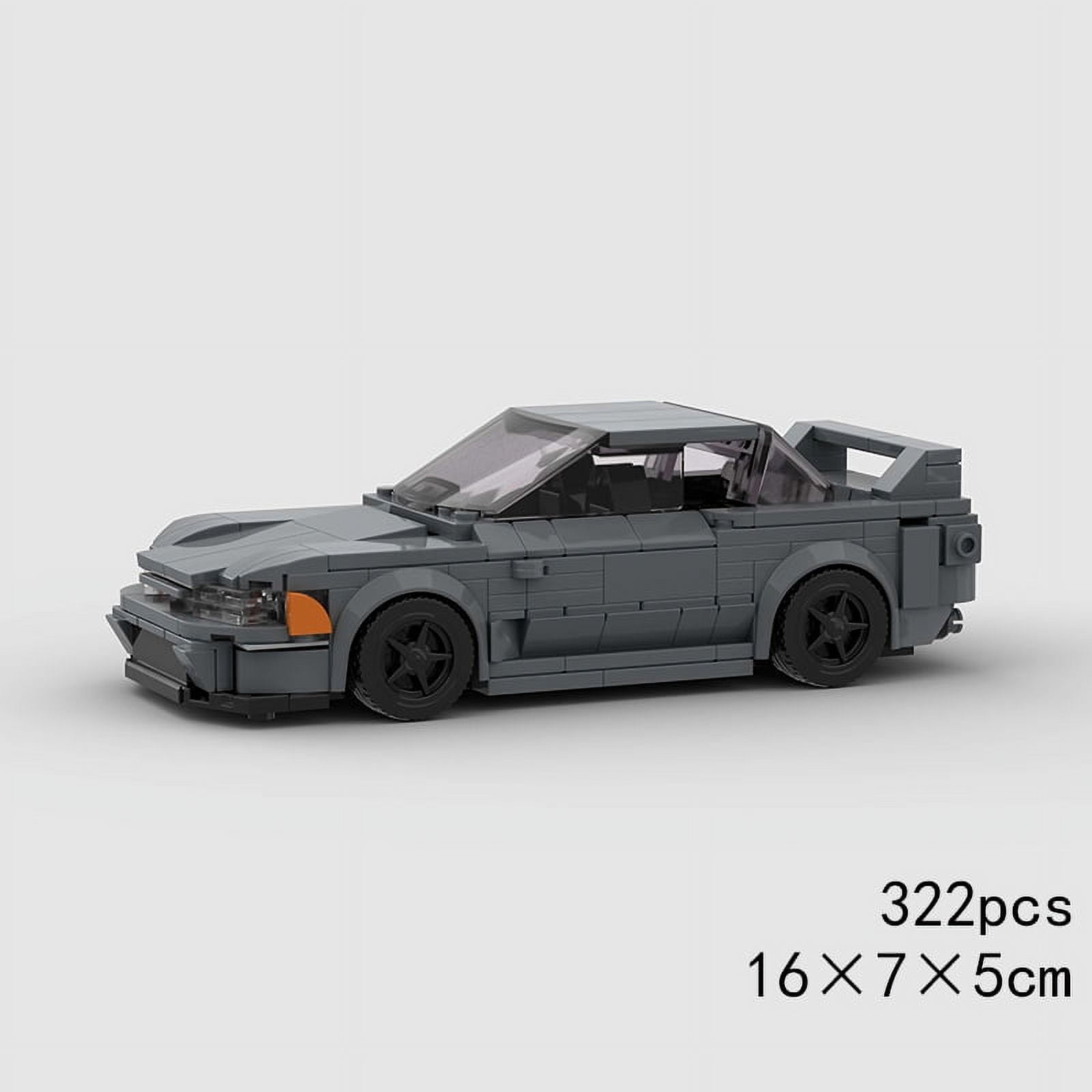 MOC Car Speed RX7 AE86 Chiron R8 Creative Racing Vehicle Model Building ...