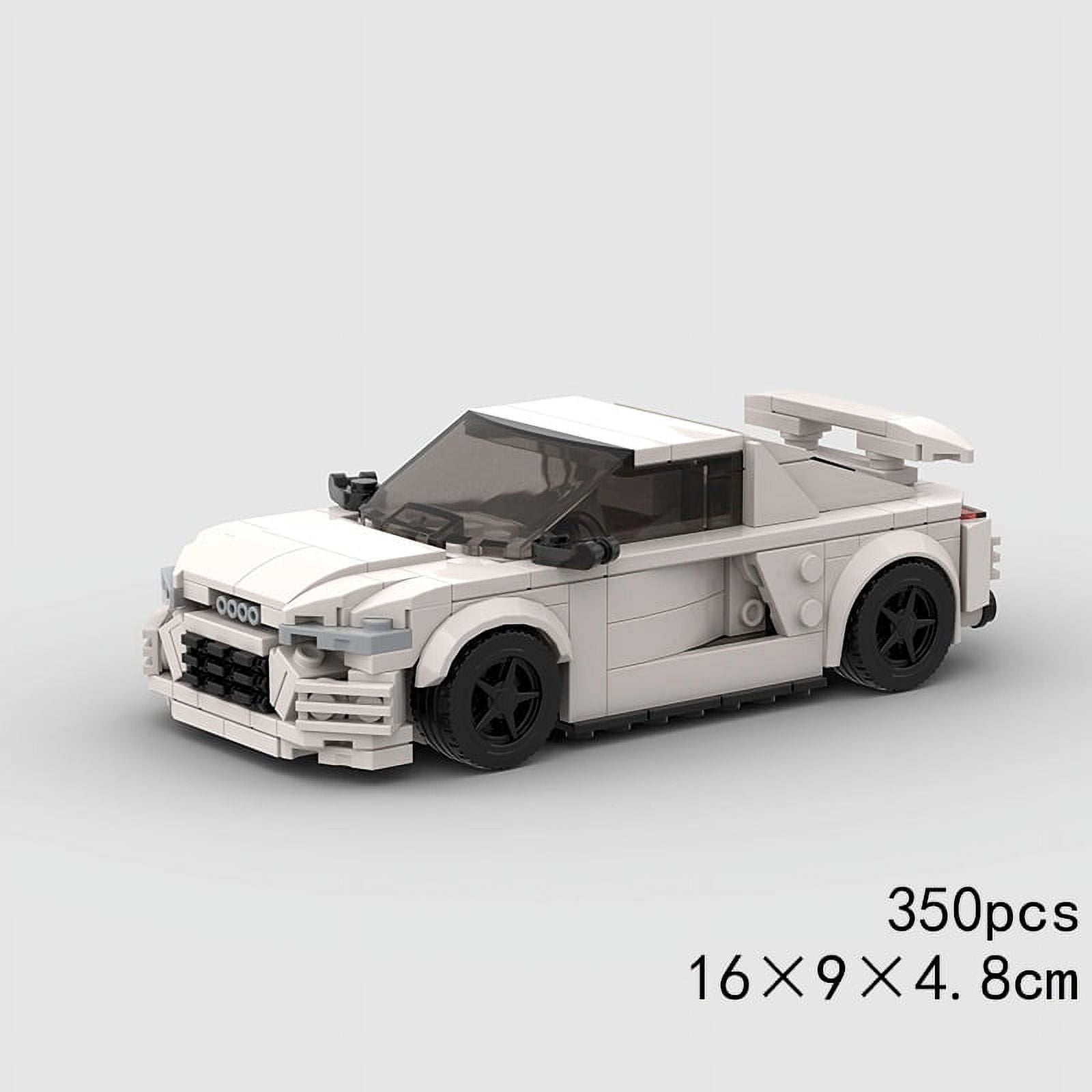 MOC Car Speed RX7 AE86 Chiron R8 Creative Racing Vehicle Model Building ...