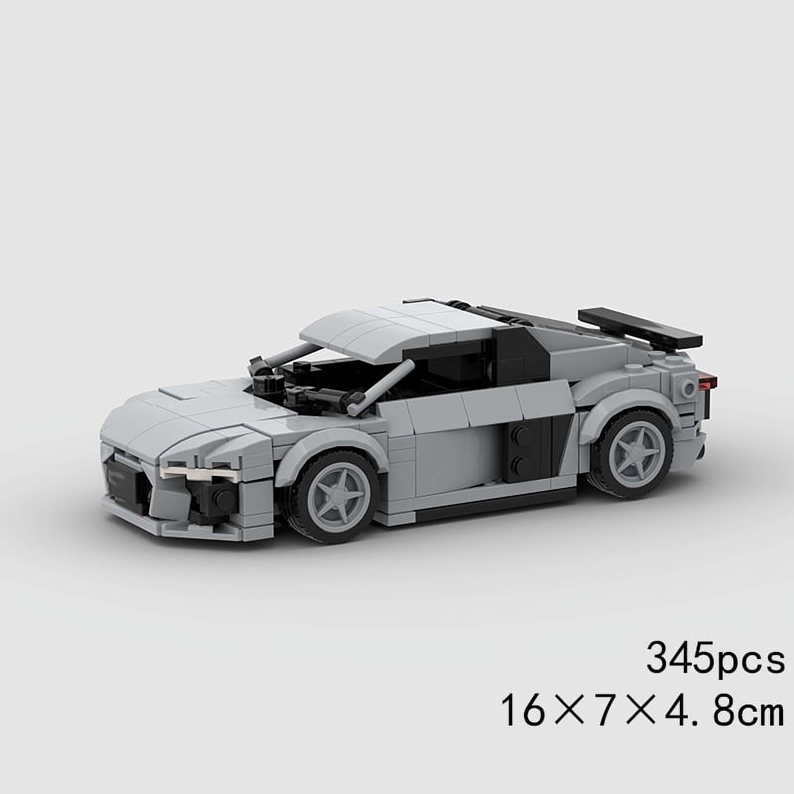 MOC Car Speed RX7 AE86 Chiron R8 Creative Racing Vehicle Model Building ...