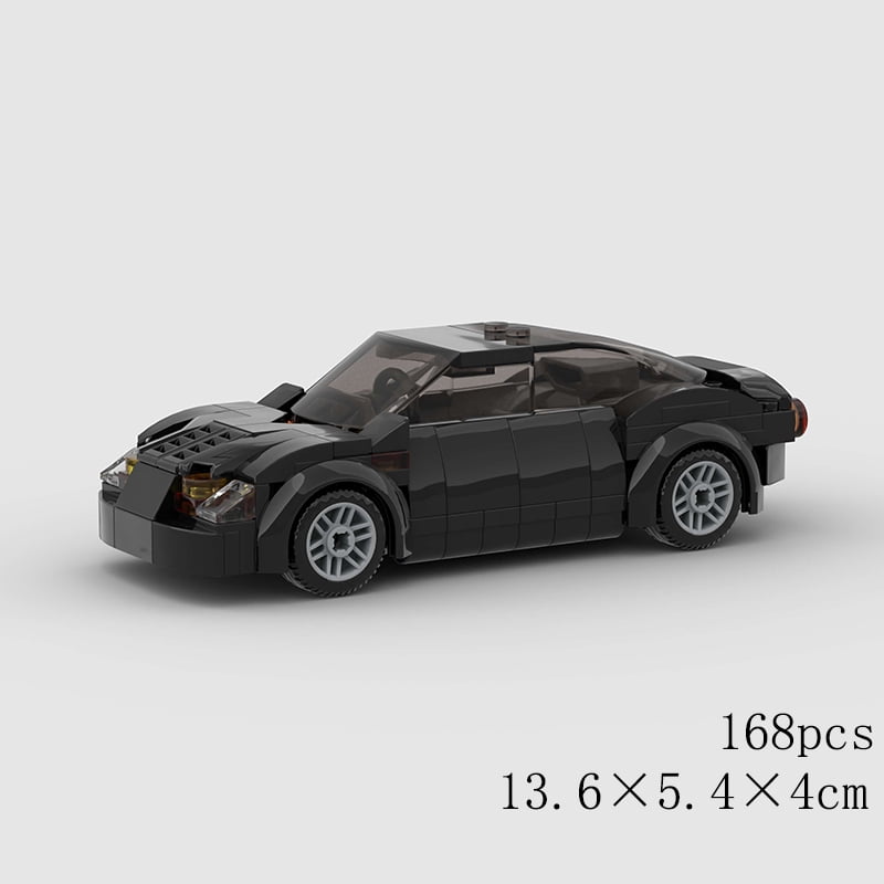 MOC Car Speed RX7 AE86 Chiron R8 Creative Racing Vehicle Model Building ...