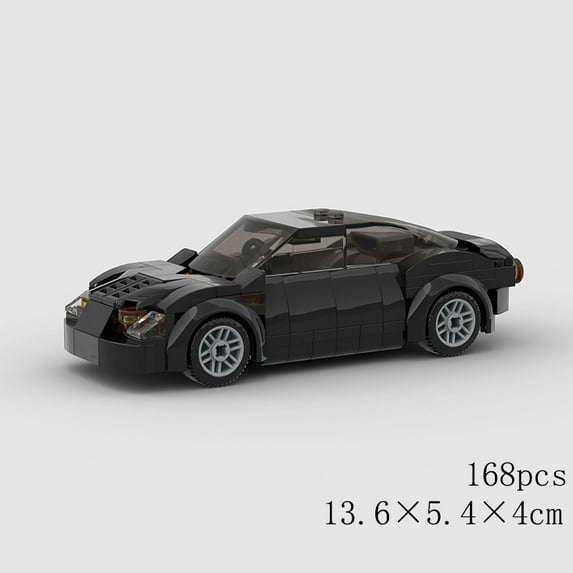 MOC Car Speed RX7 AE86 Chiron R8 Creative Racing Vehicle Model Building ...