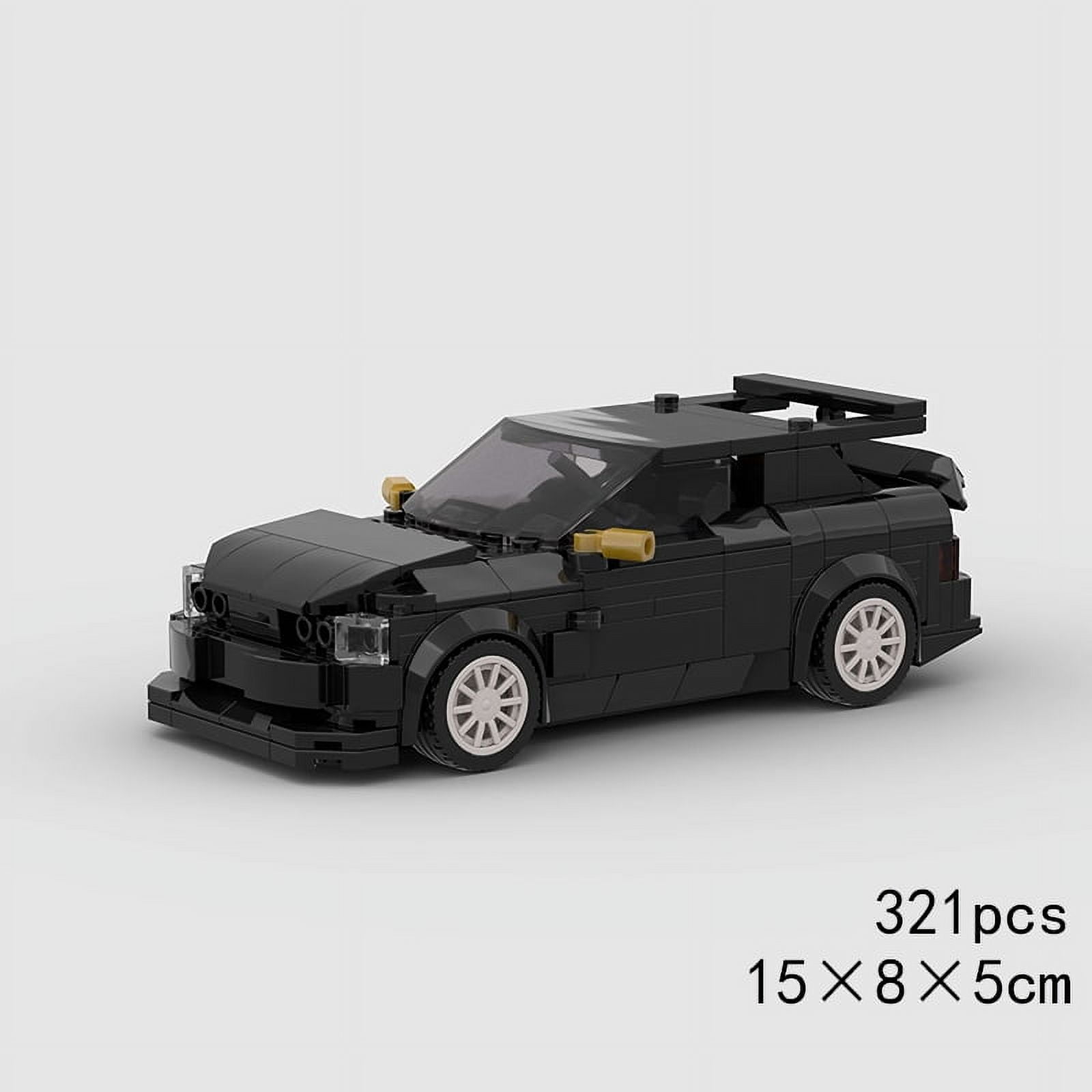 MOC Car Speed RX7 AE86 Chiron R8 Creative Racing Vehicle Model Building ...