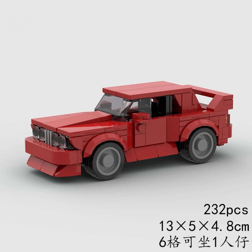 MOC Car V6 M3 Racing Technical Vehicle F1 Model Building Block ...