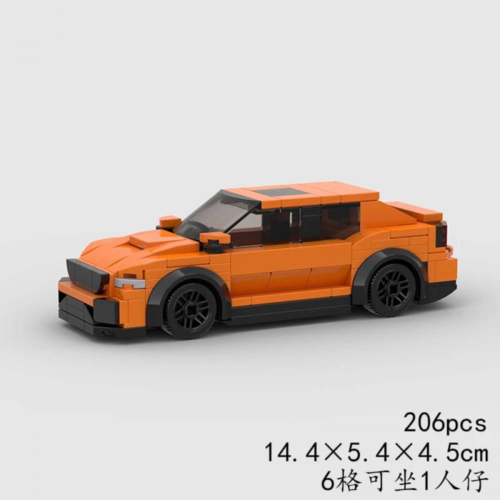 MOC Car WRX F1 Racing Vehicle Building Block model Speed Champions ...