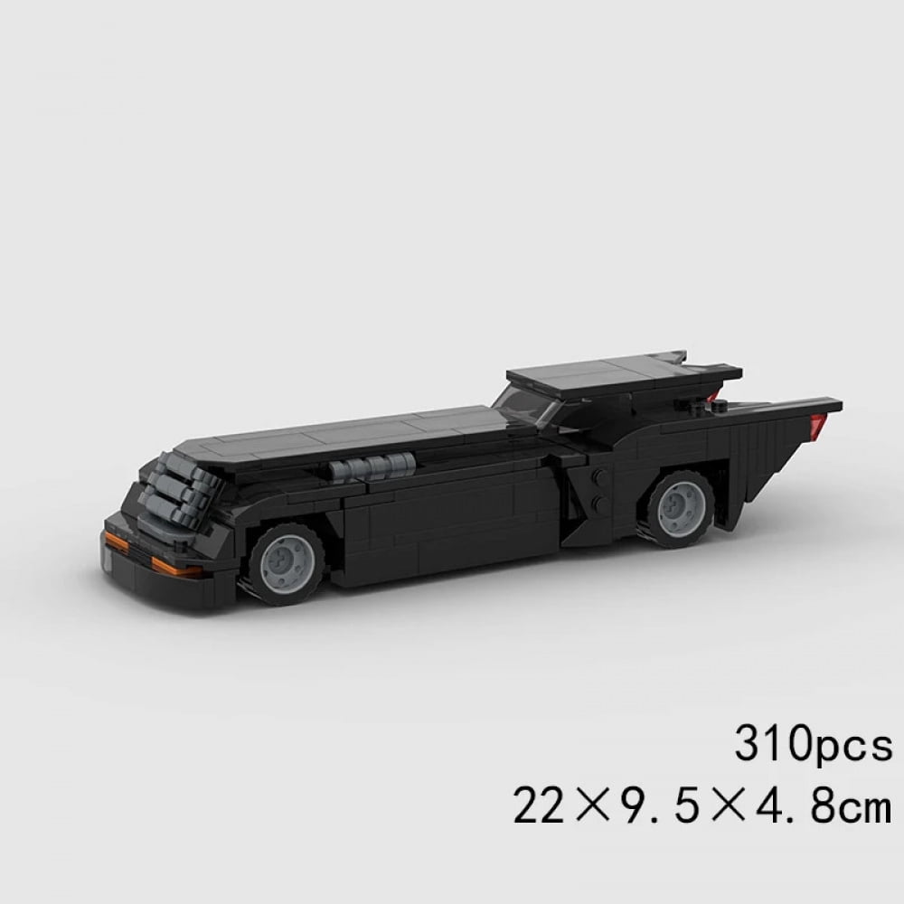 MOC Car animation Batmobile Racing Technical Vehicle Model Building ...