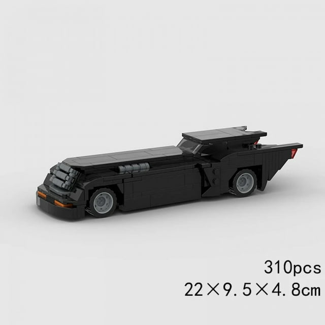 MOC Car animation Batmobile Racing Technical Vehicle Model Building ...