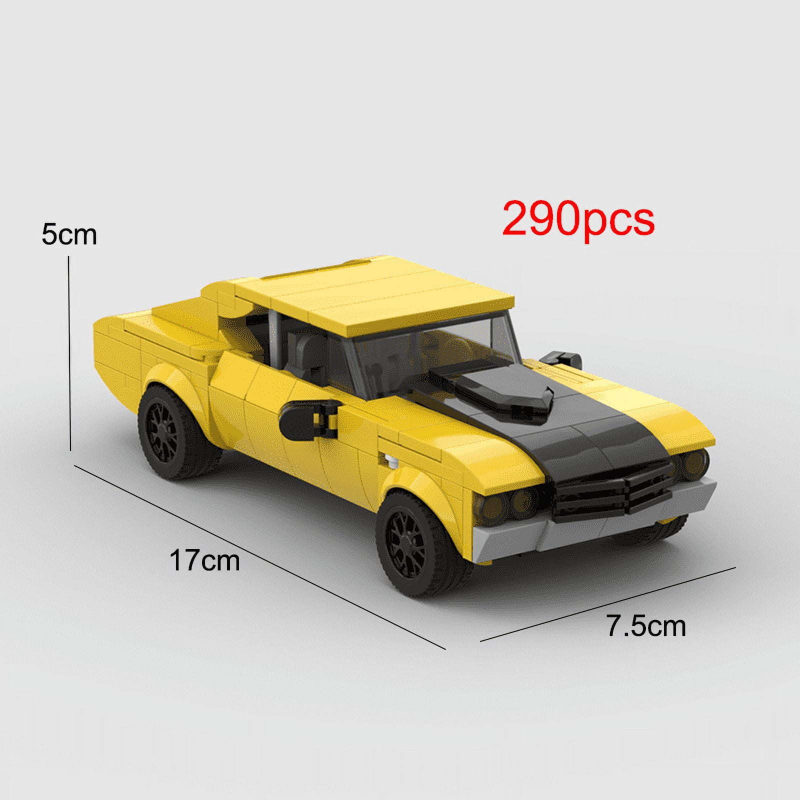 MOC Chevelle SS racing sports car Vehicle Speed Champion Racer Building ...