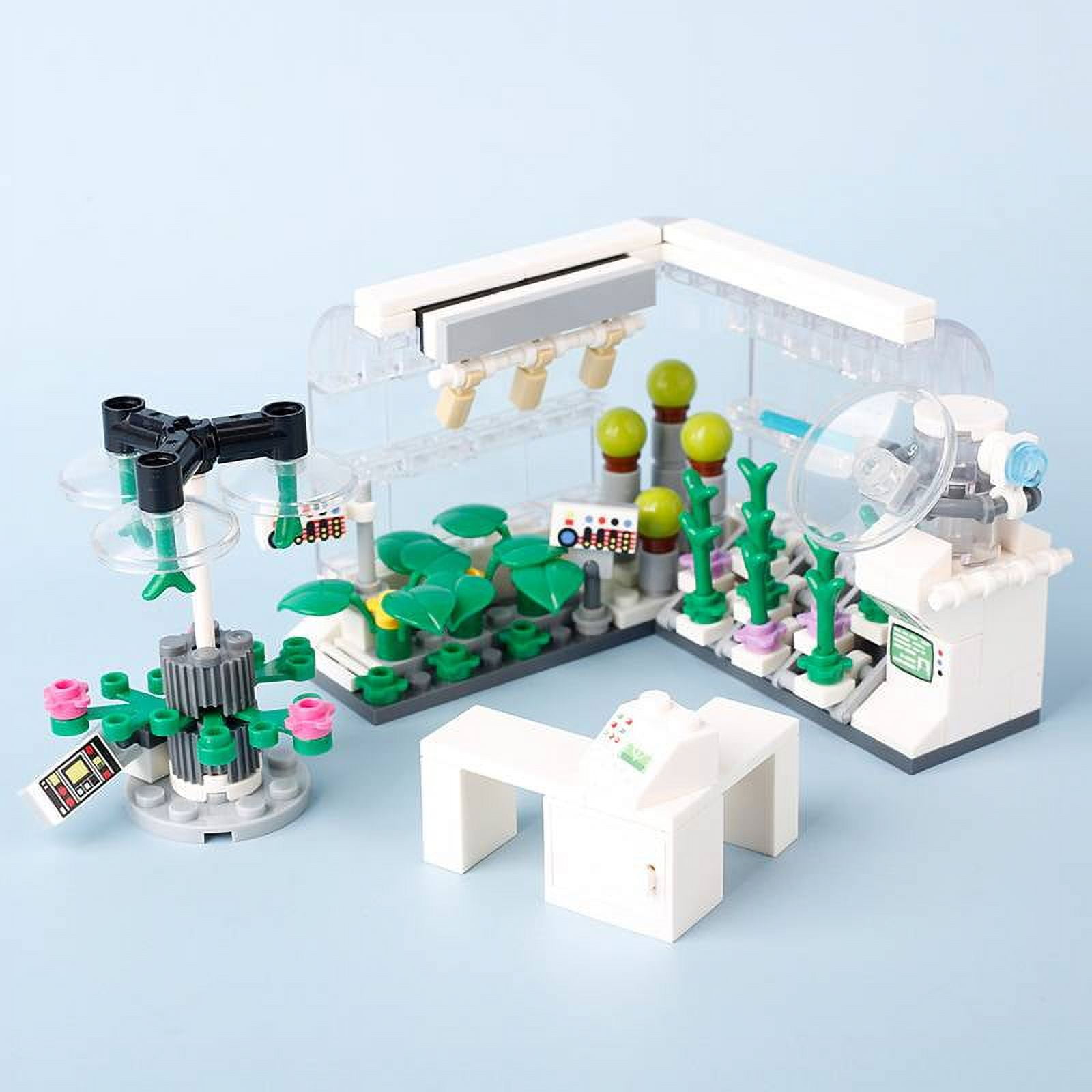 MOC City Building Blocks Green Forest Plant Scene Accessories Florist ...