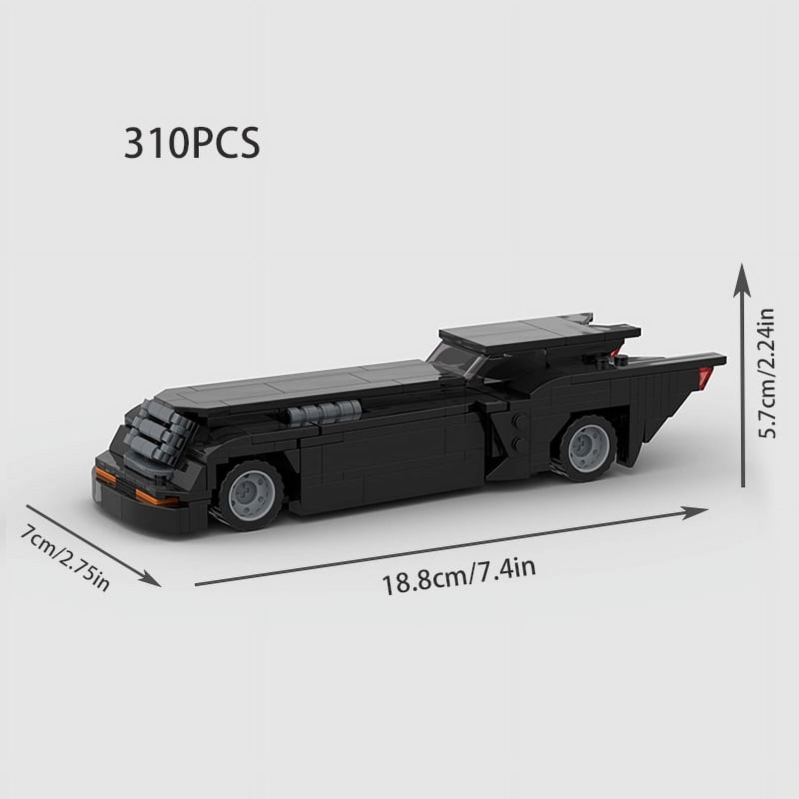 MOC City Car Sports Black Vehicle Speed Champion Racer Chariot Building ...