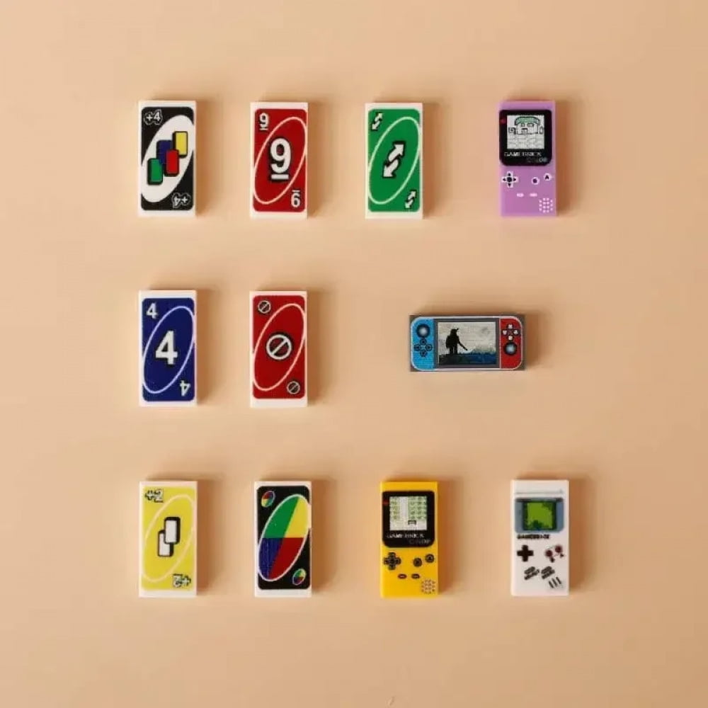 MOC City Mini Printing Building Block Street View News Newspaper Map ...