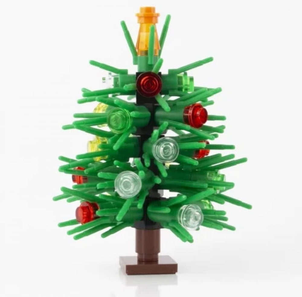 MOC City Plant Building Blocks Accessories Flower Leaves Prickly Shrubs ...