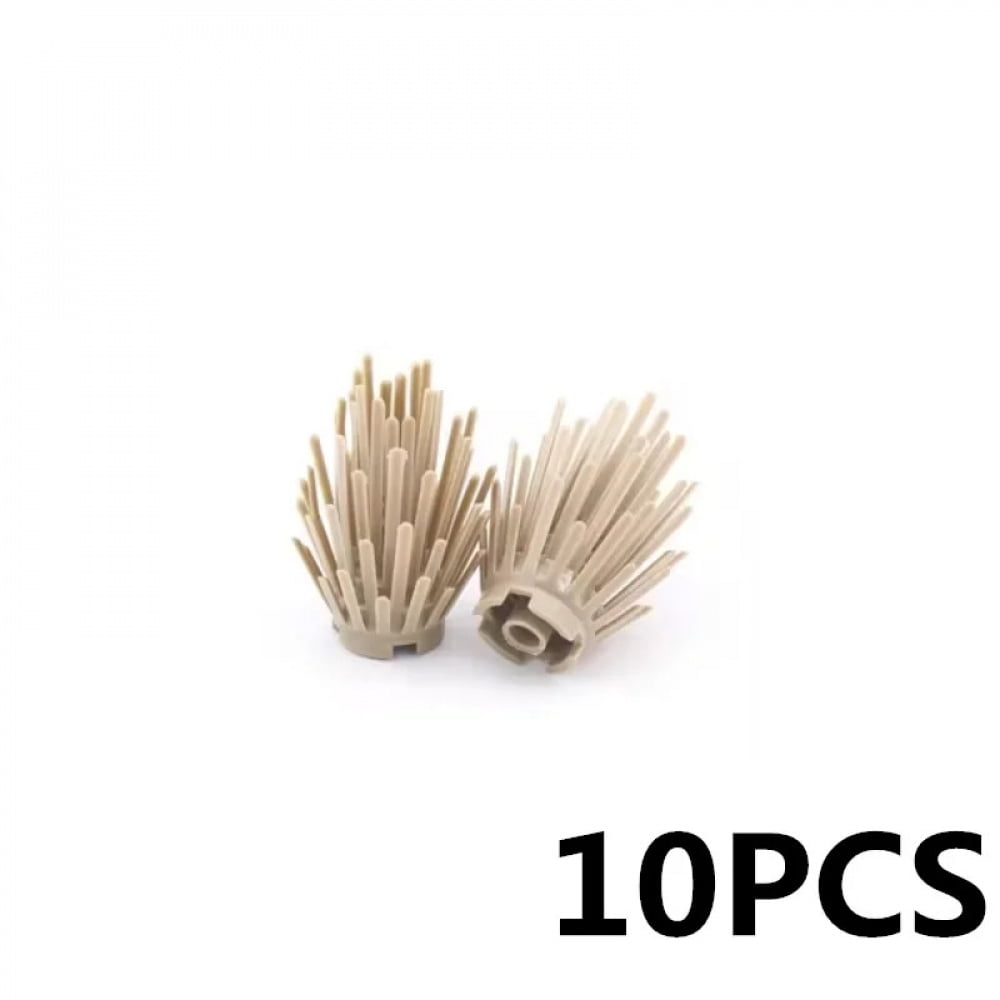 MOC City Plant Building Blocks Accessories Flower Leaves Prickly Shrubs ...