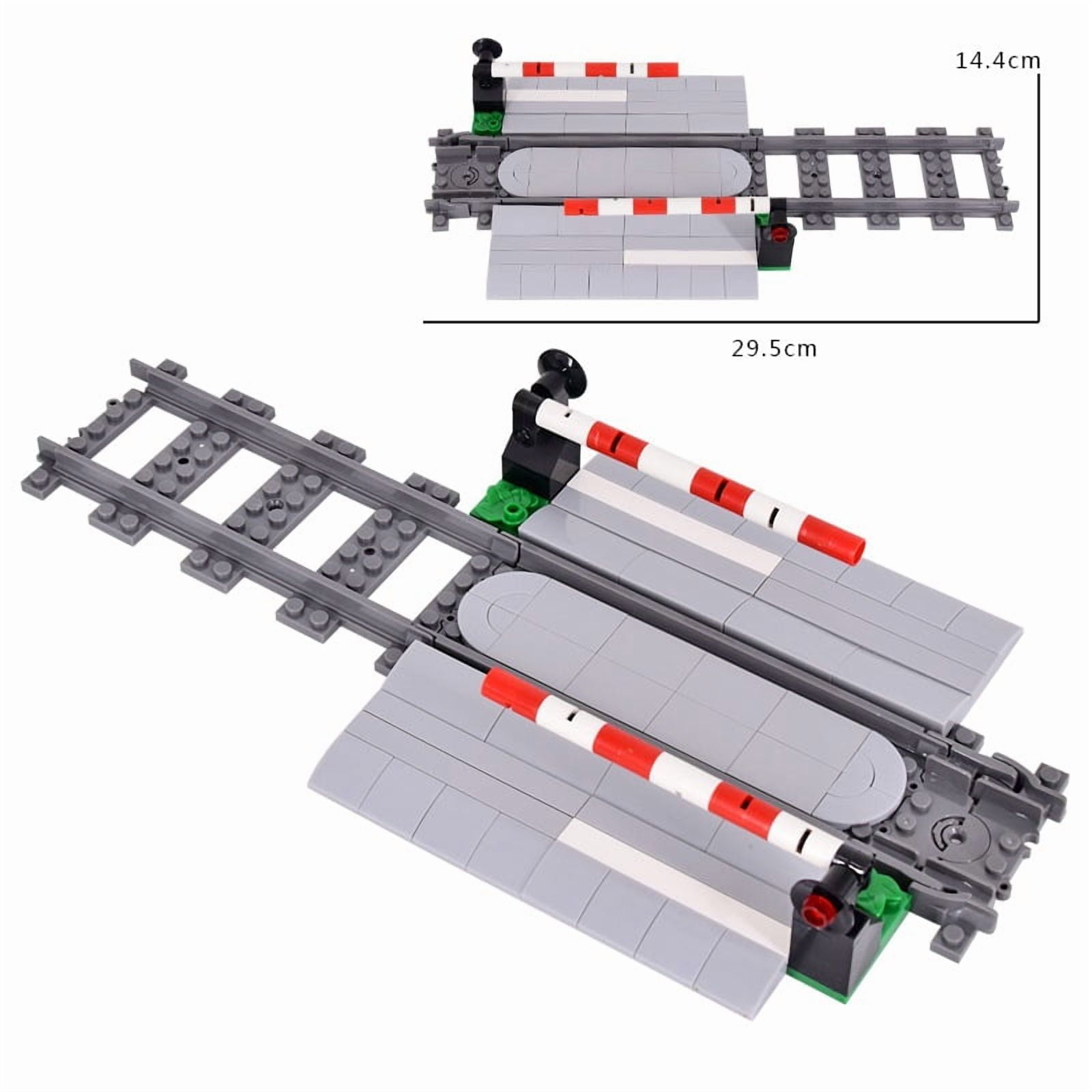 MOC City Train Building Block Train Track Corridor Elevating Rod ...