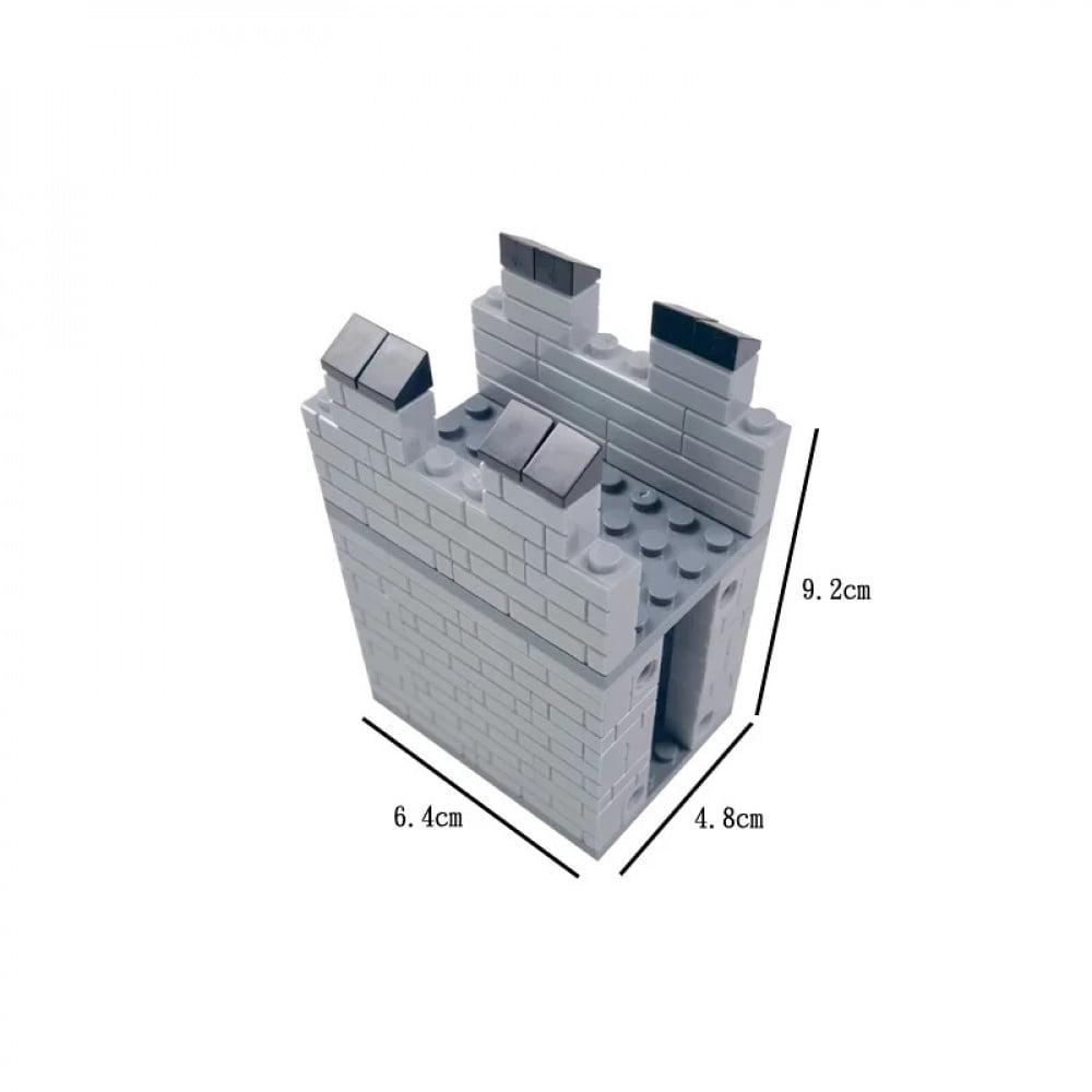 MOC City Walls Building Blocks Toys for Boys Compatible Technical ...