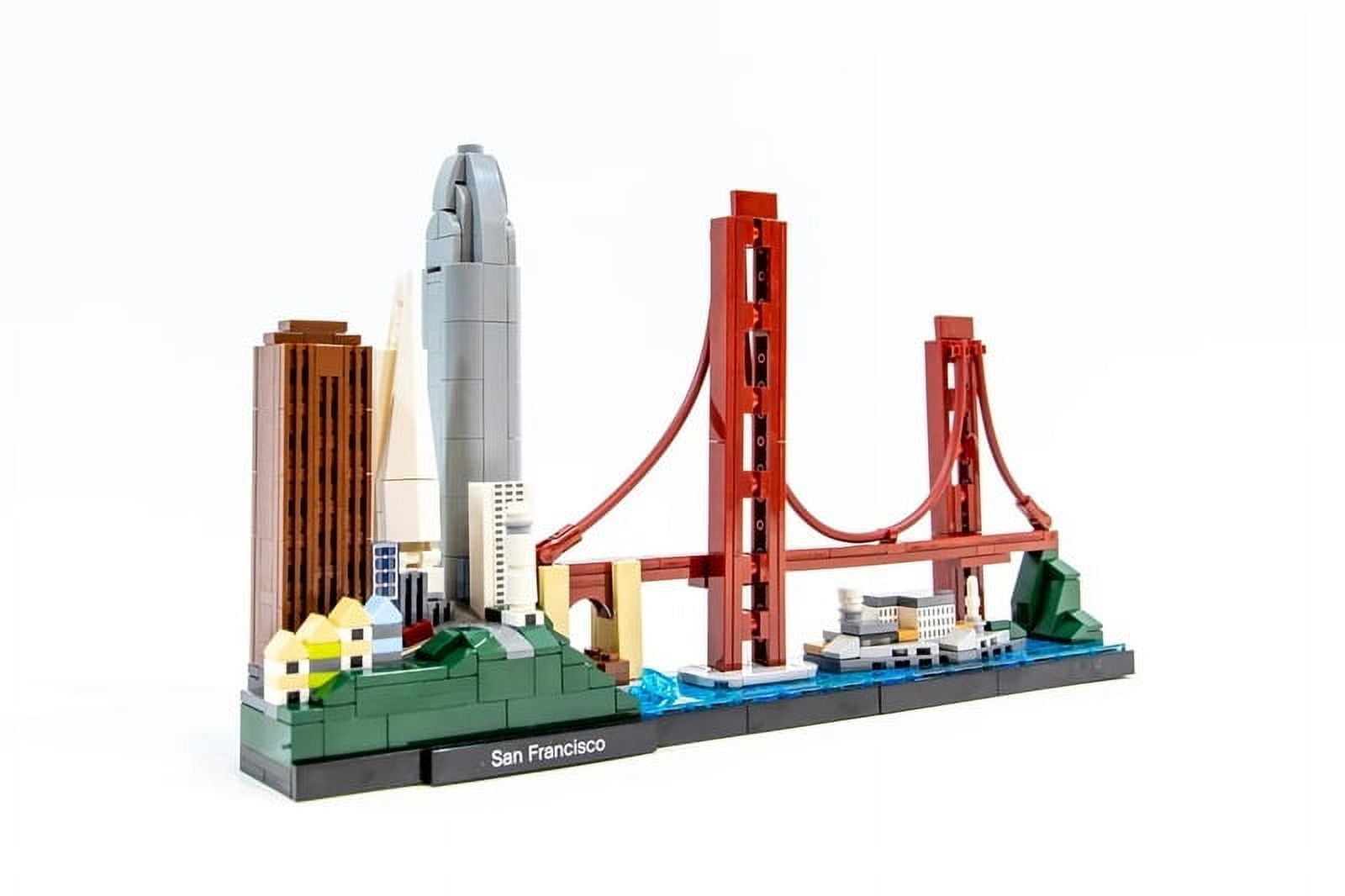 MOC DIY 21043 San Francisco Architecture Building Blocks Model Fit Toys ...