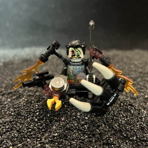 MOC Daemon 4.5CM Movie Cartoon Heroic Mini Action Figure Doll Building ...