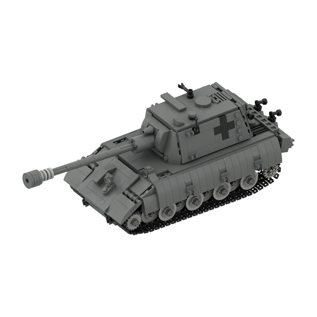 MOC E-100 Heavy Tank Military Model Building Blocks Set Millitary Theme ...