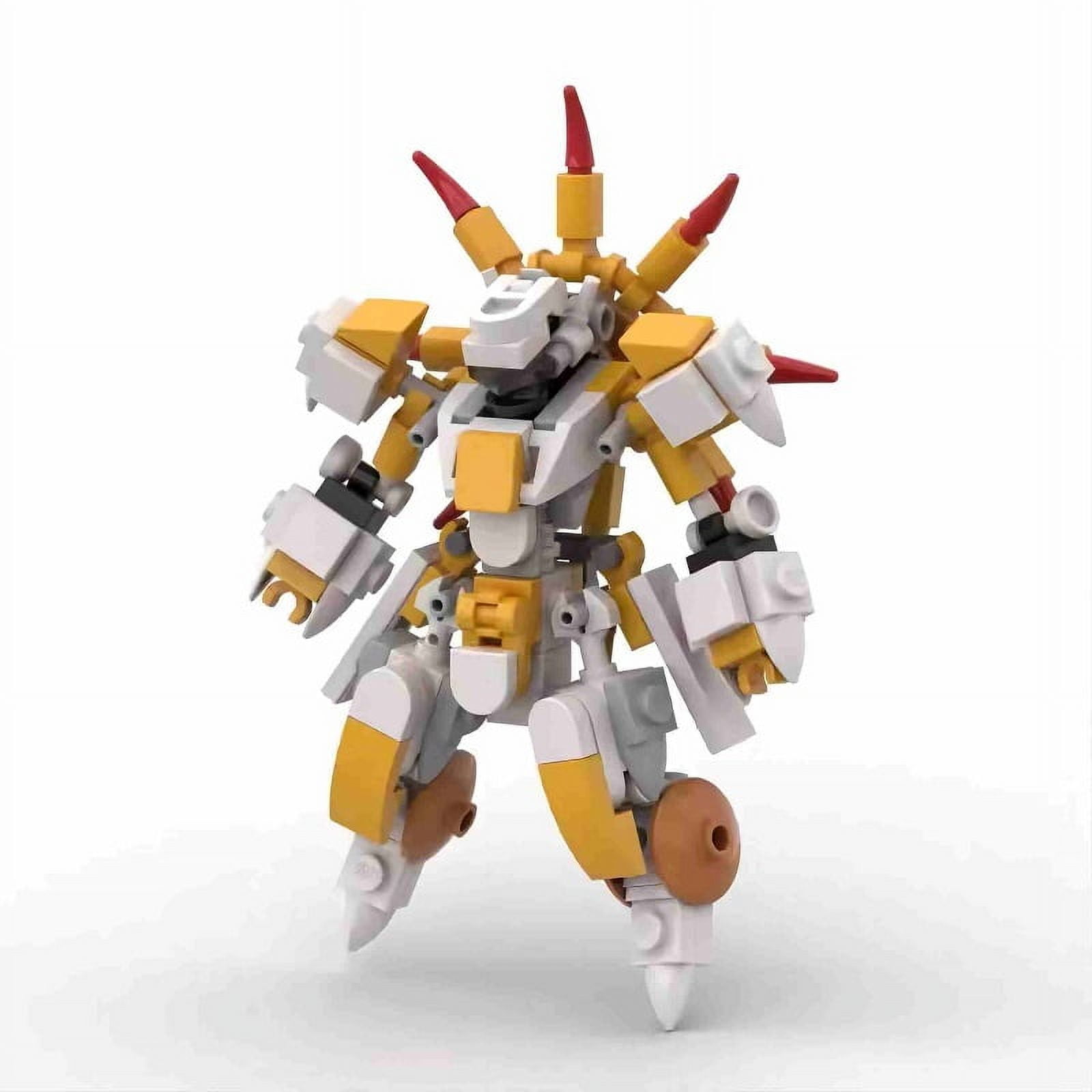 MOC Exoskeleton Mecha Building Blocks Small Particle Miniature Battle ...