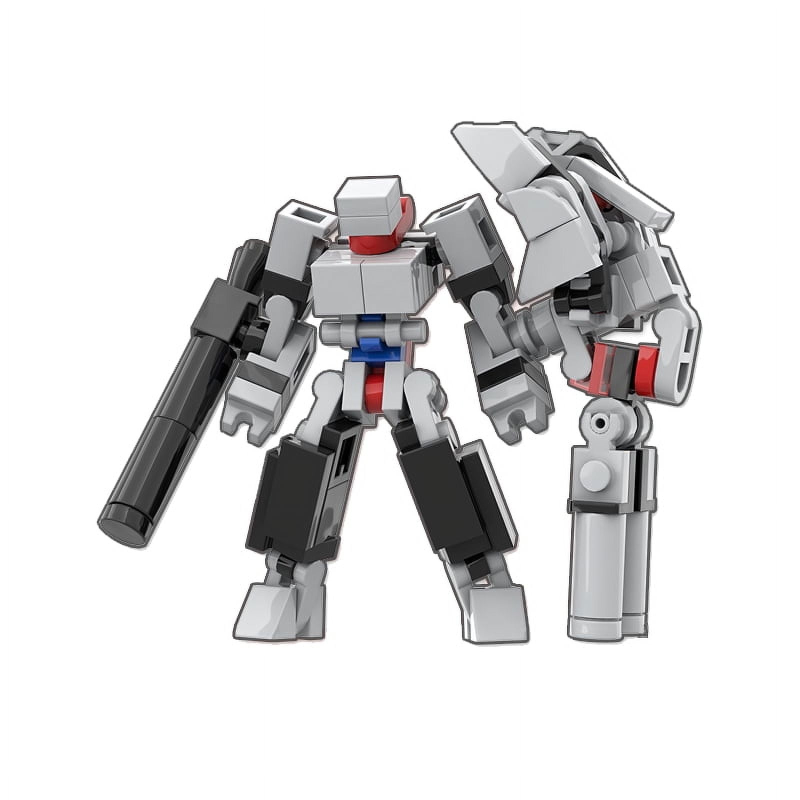 MOC Exoskeleton Mecha Building Blocks Small Particle Miniature Battle ...