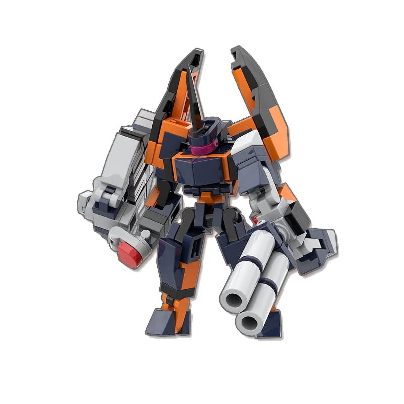 MOC Exoskeleton Mecha Building Blocks Small Particle Miniature Battle ...