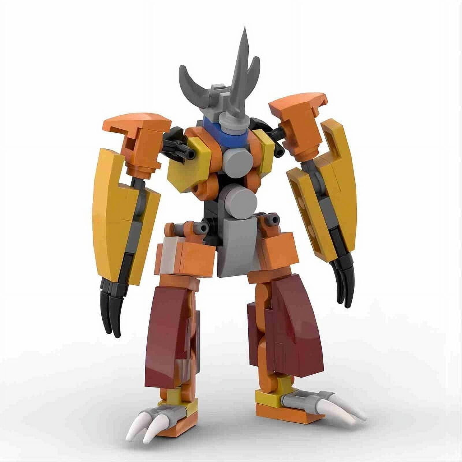 MOC Exoskeleton Mecha Building Blocks Small Particle Miniature Battle ...