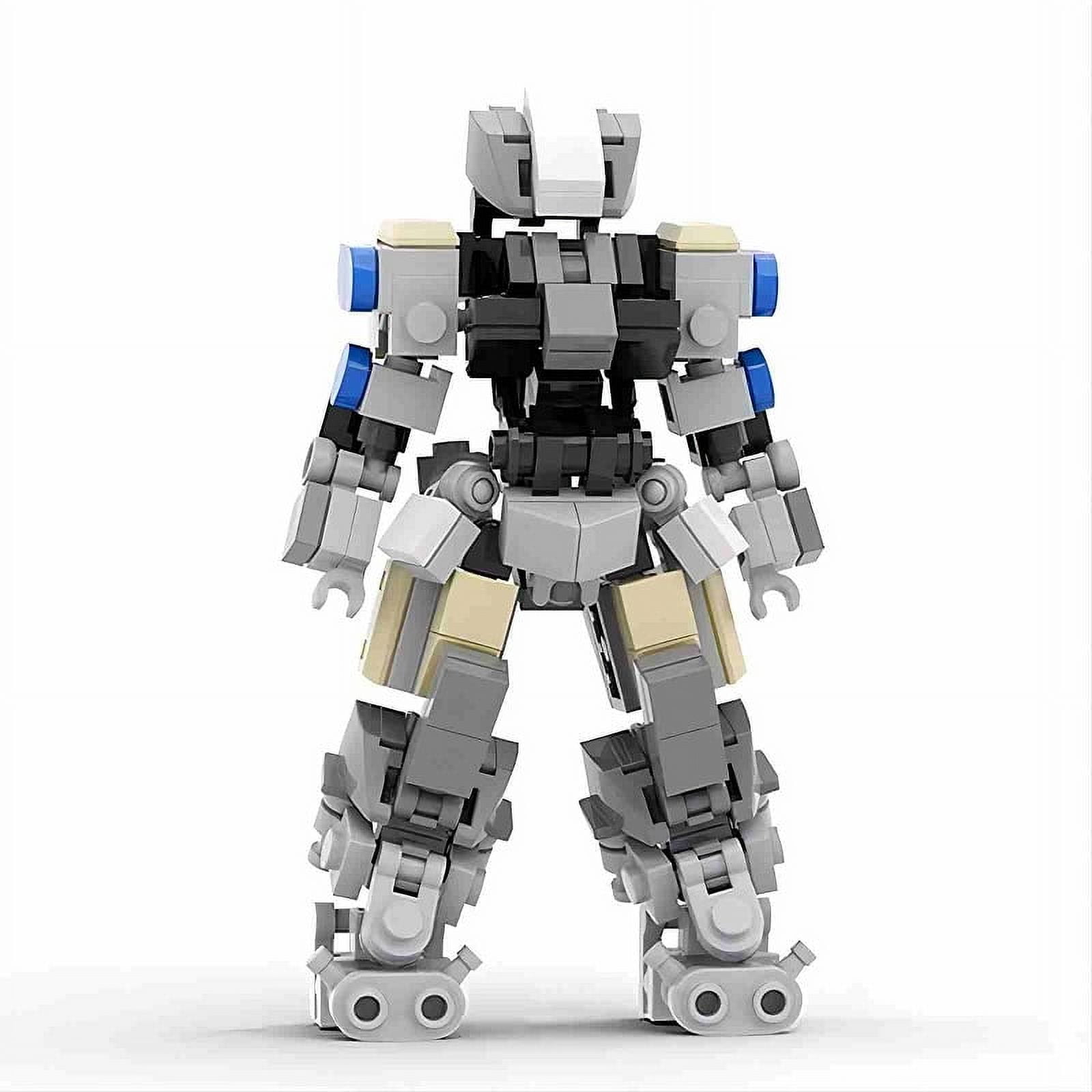 MOC Exoskeleton Mecha Building Blocks Small Particle Miniature Battle ...