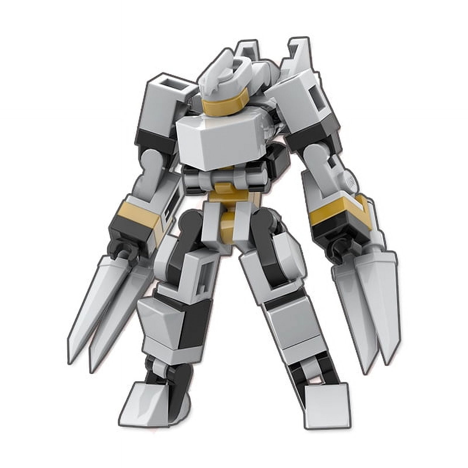 MOC Exoskeleton Mecha Building Blocks Small Particle Miniature Battle ...