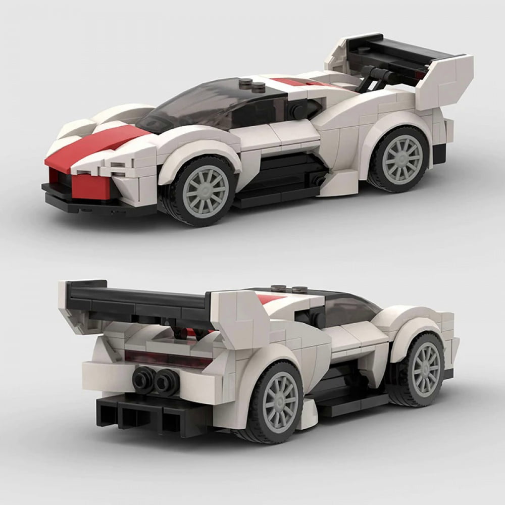 MOC F1 City Speed Champion Sports Racing Car Building Blocks Brick BT62 ...