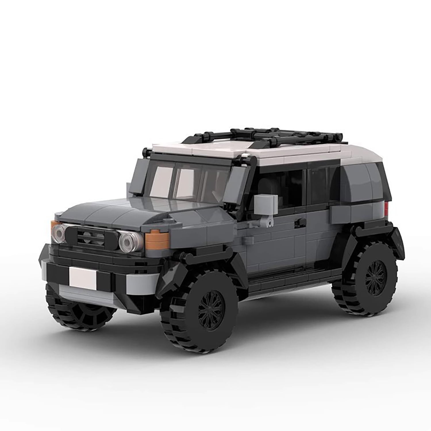 MOC FJ Cruiser V2 Off-Road Adventure Building Kit (566 Pcs) 8-Grid ...