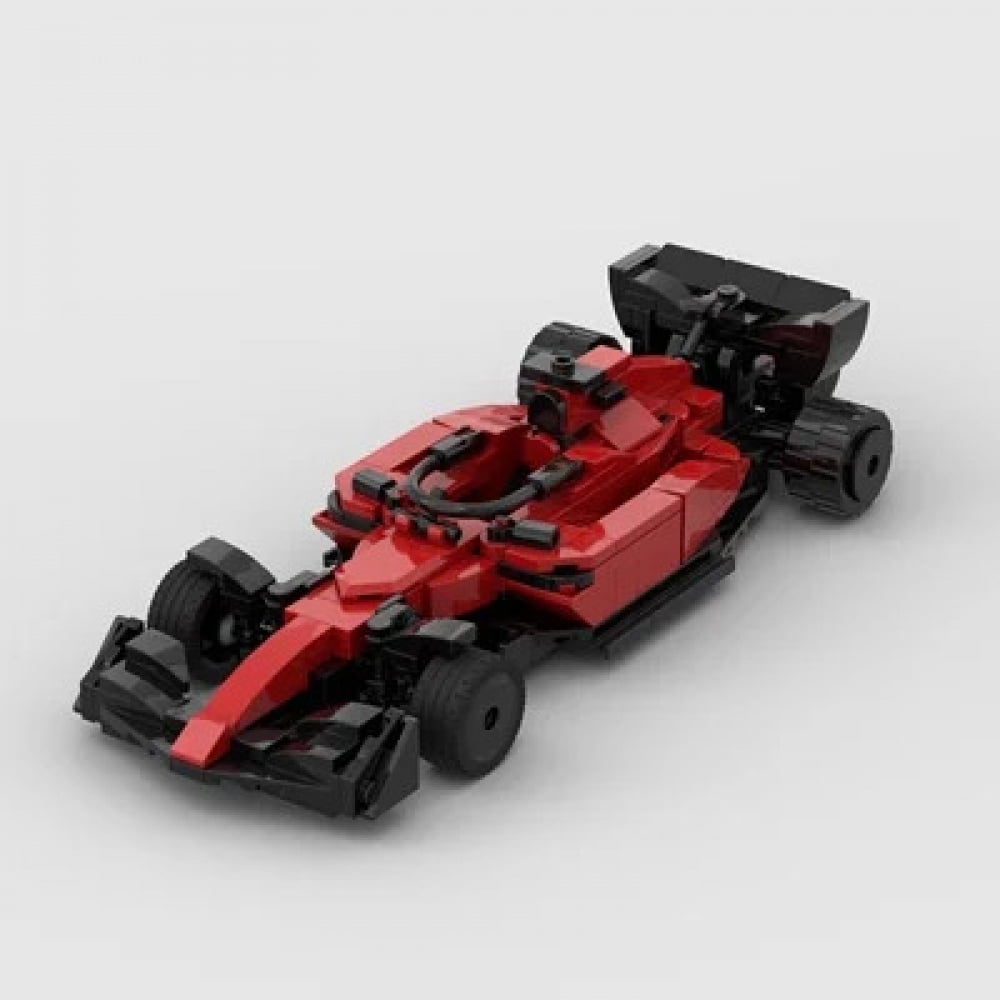 MOC Ferraried F1 racing sports car Vehicle Speed Champion Racer ...