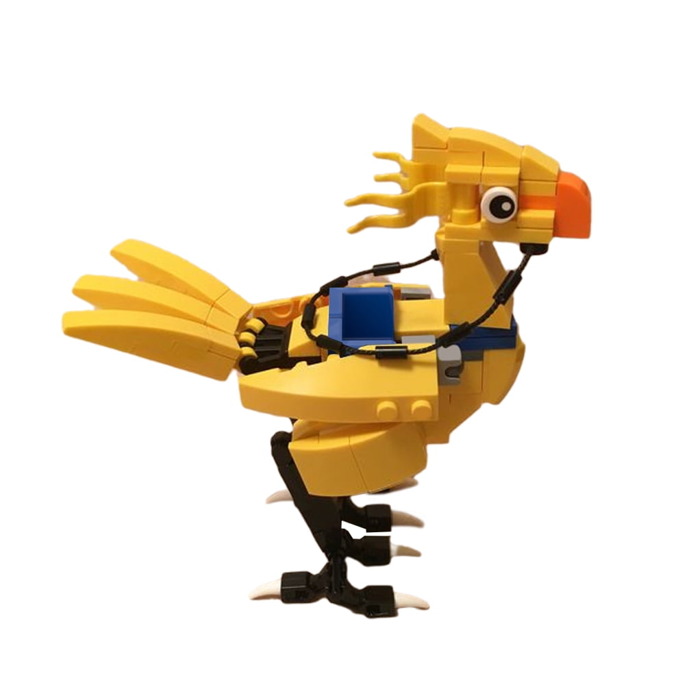 MOC Finaled Fantasy Chocobo Bird Model Flying Animals Creative Toys ...