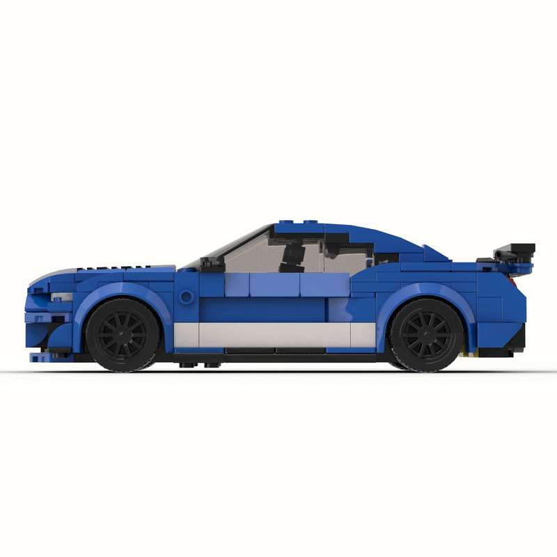 MOC Fute Shelby Mustang GT500 Racing Speed Champion Racer Building ...