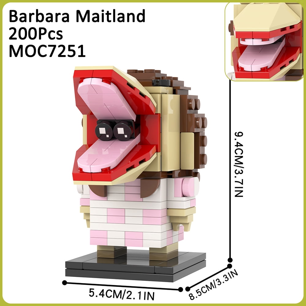 MOC Horror Movie Figure Bricks It Lydia Mummy Witch Pumpkin Compatible ...