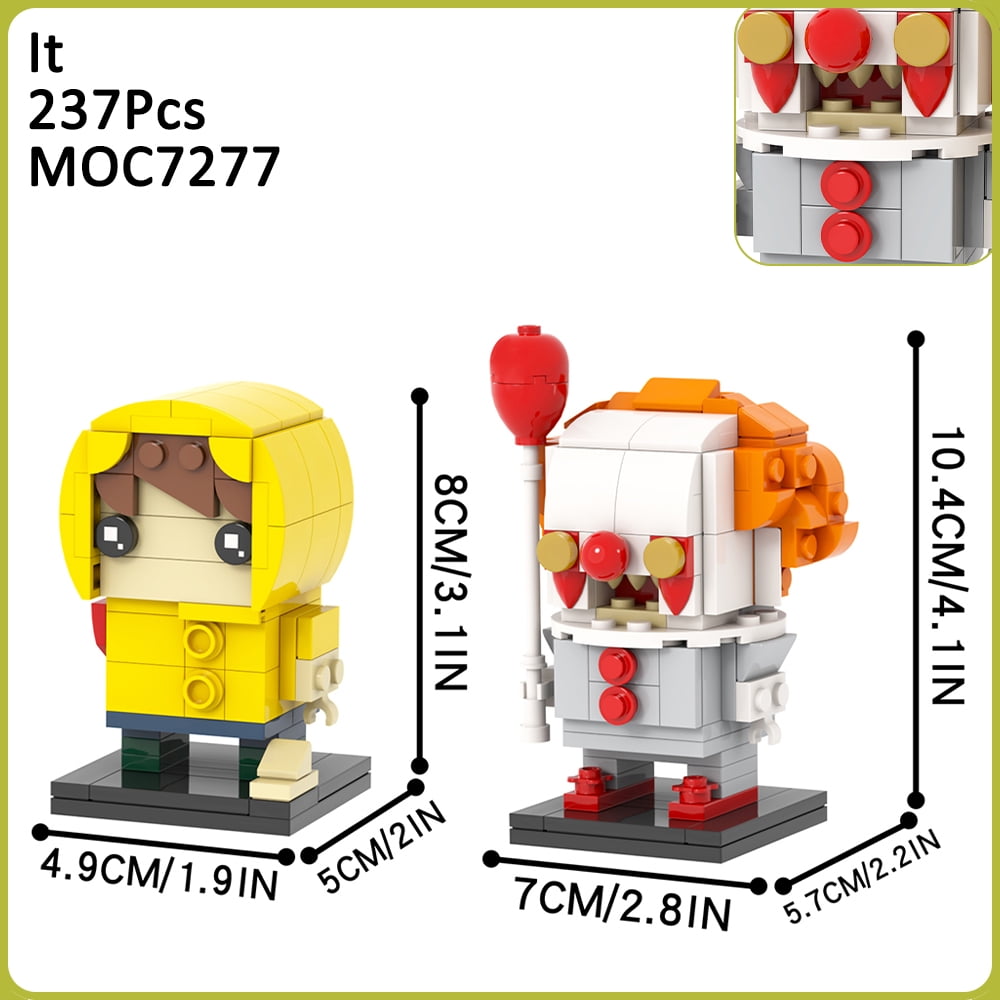 MOC Horror Movie Figure Bricks It Lydia Mummy Witch Pumpkin Compatible ...