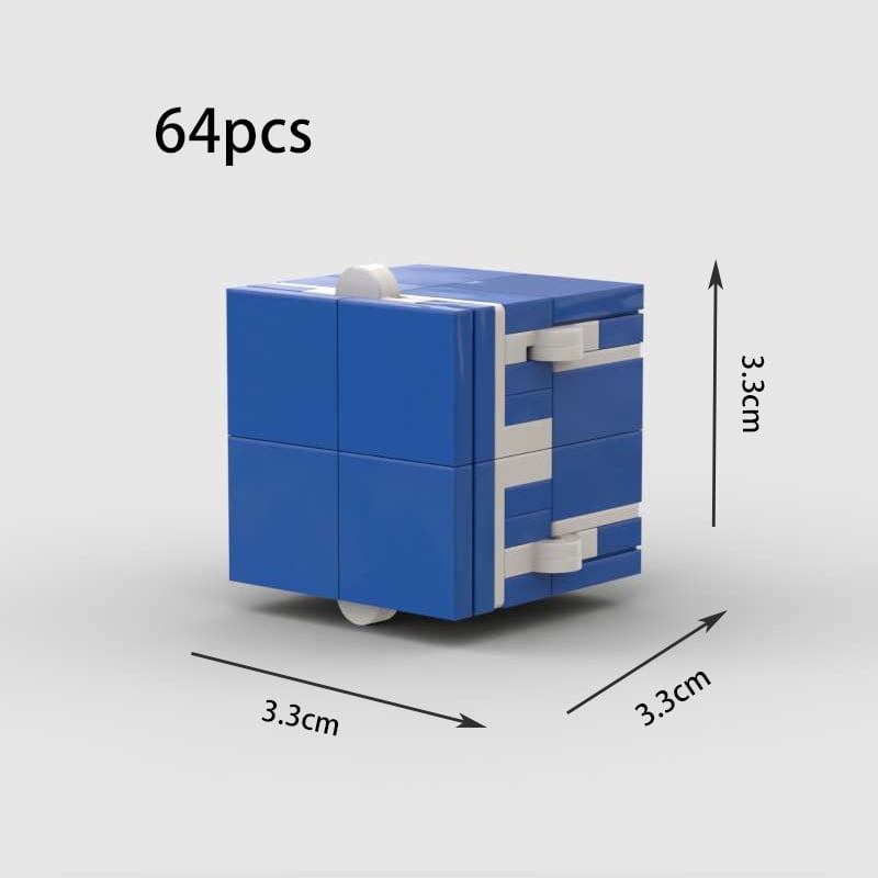 MOC Infinity Magic Flip Cubes Finger Toys Puzzle Stress Relief Anxiety ...