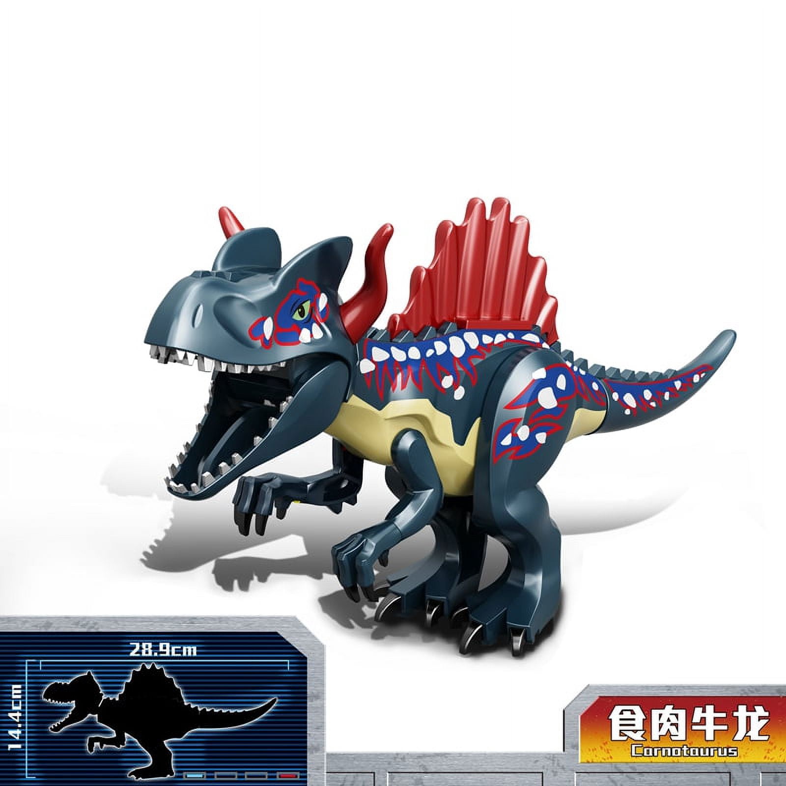 MOC Jurassic Dino World Brachiosaurus Building Kits Bolcks Bricks ...