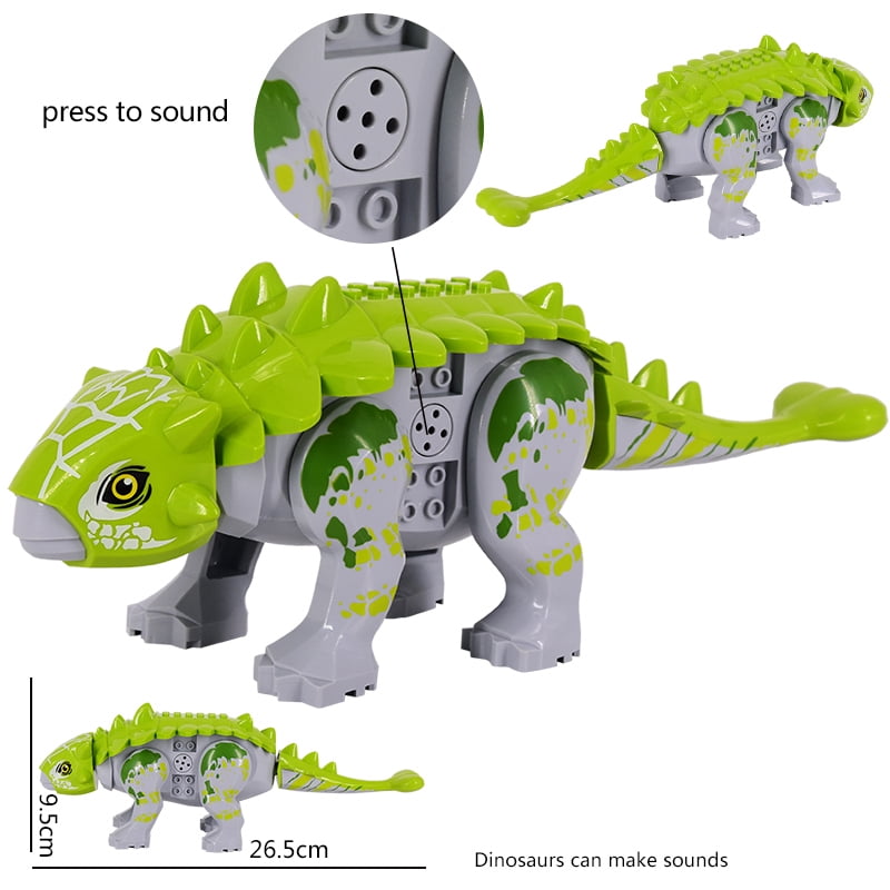 MOC Jurassic Dino World Brachiosaurus Building Kits Bolcks Bricks ...