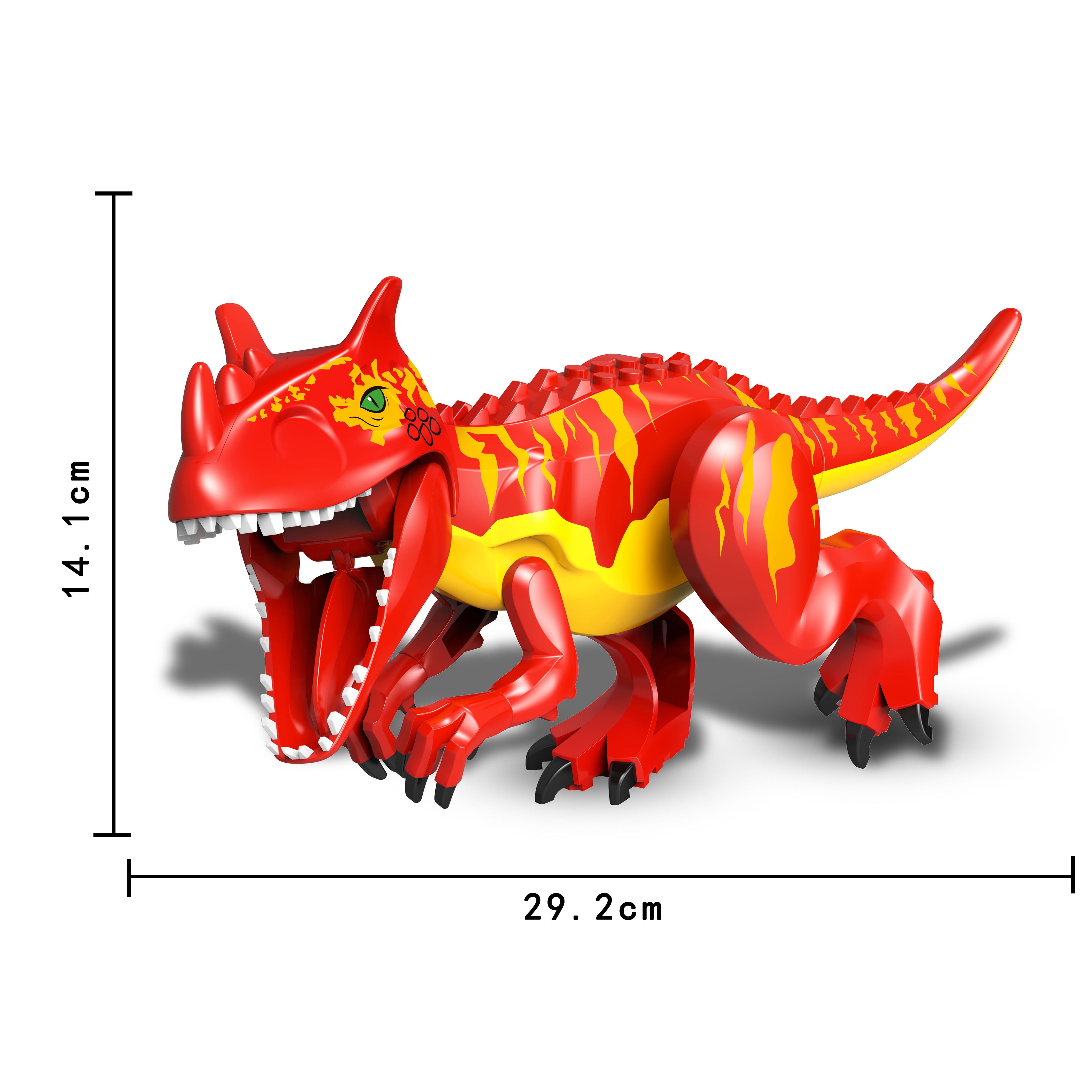 MOC Jurassic Dino World Brachiosaurus Building Kits Bolcks Bricks ...
